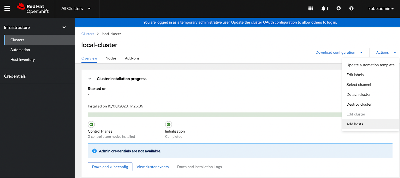Multicluster Engine and Assisted Installer Integration: Deploy and ...
